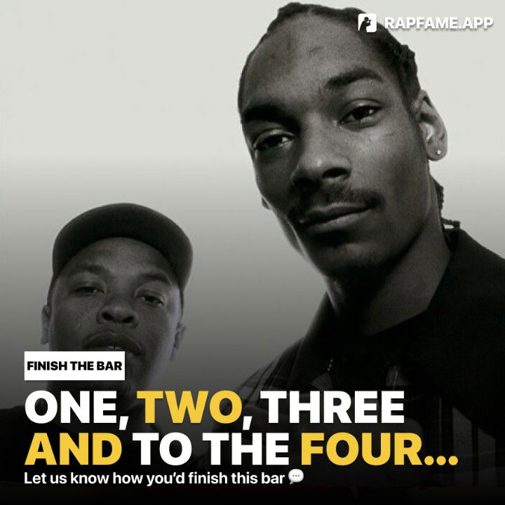 FINISH THE BAR | Rap Fame